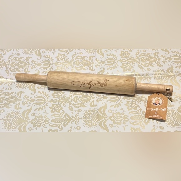 Dolly Parton | Kitchen | New Dolly Parton Wooden Rolling Pin | Poshmark